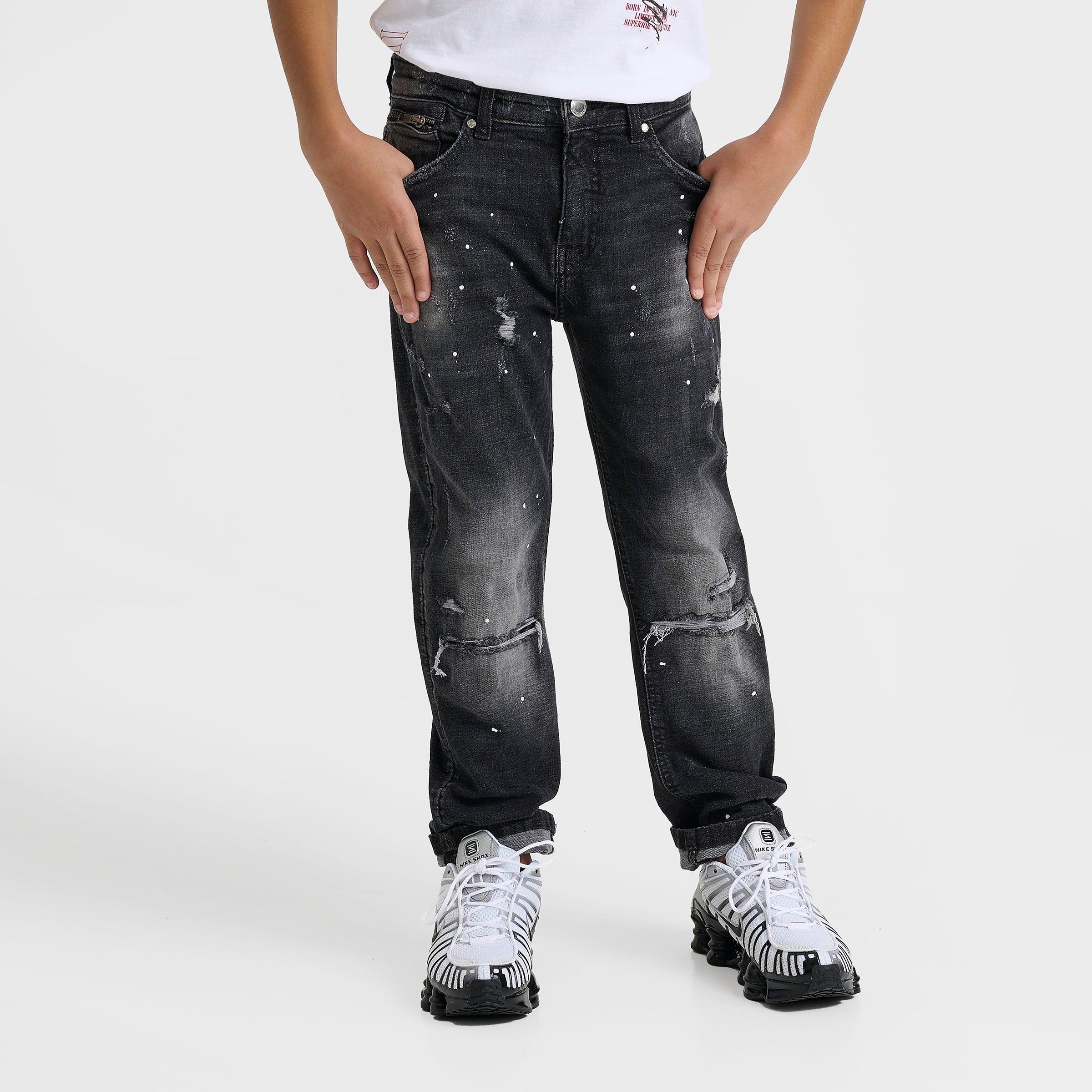 Supply And Demand Kids' Boys' Denver Jeans In Black | ModeSens